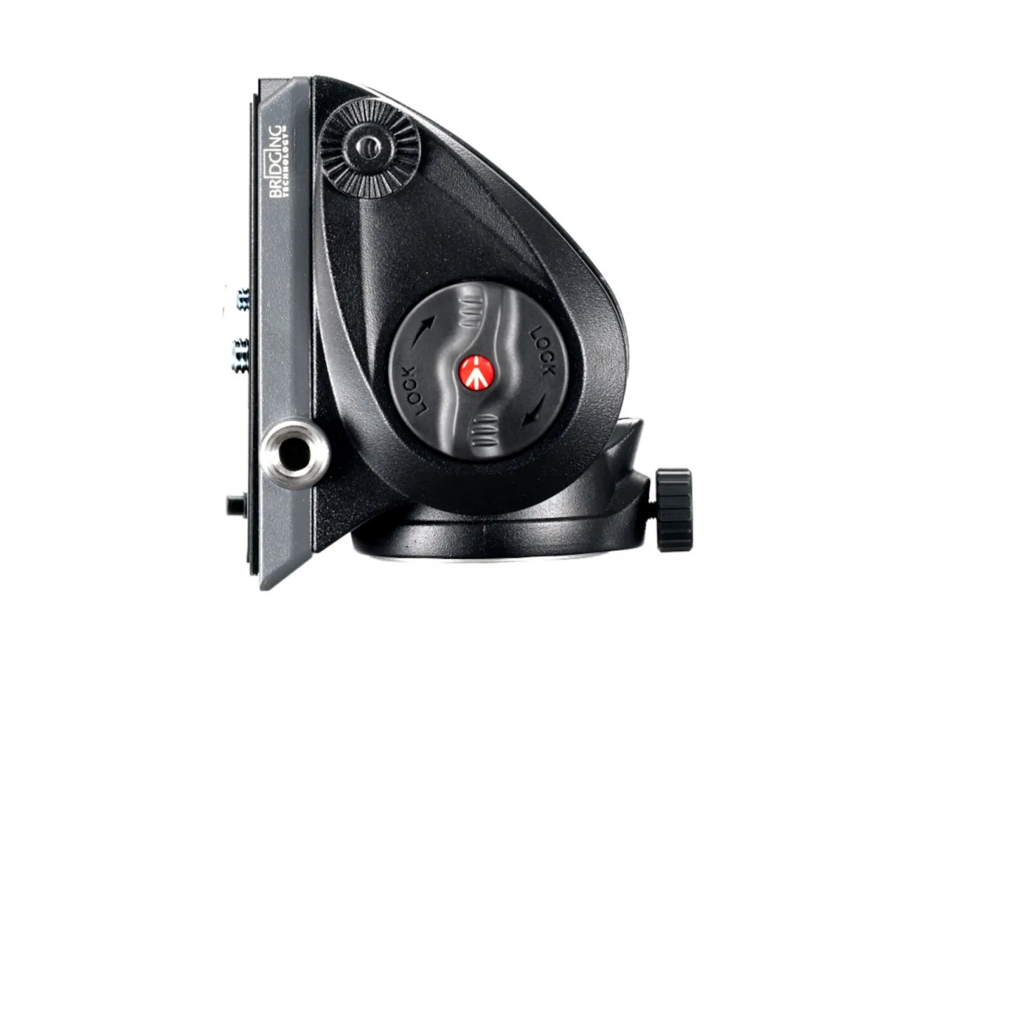 Manfrotto Lightweight Fluid Tripod Video head with Flat Base - MVH500AH ...