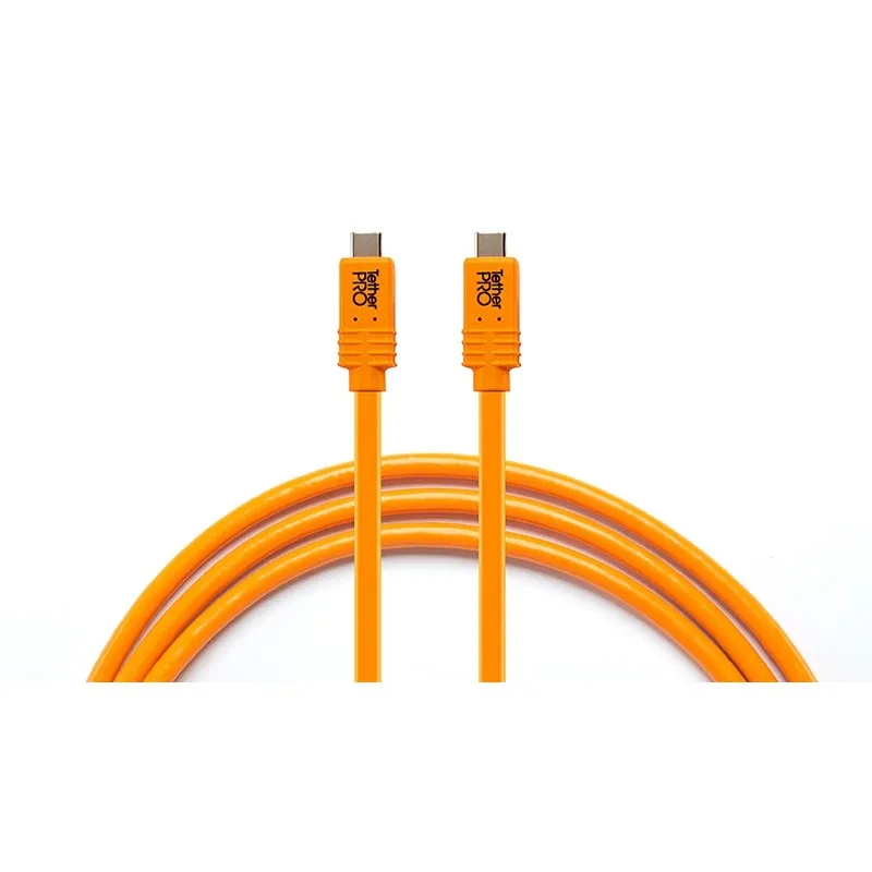 Tether Tools USB C to USB C for Phase One Orange (4.6m) CUCP15-ORG ...