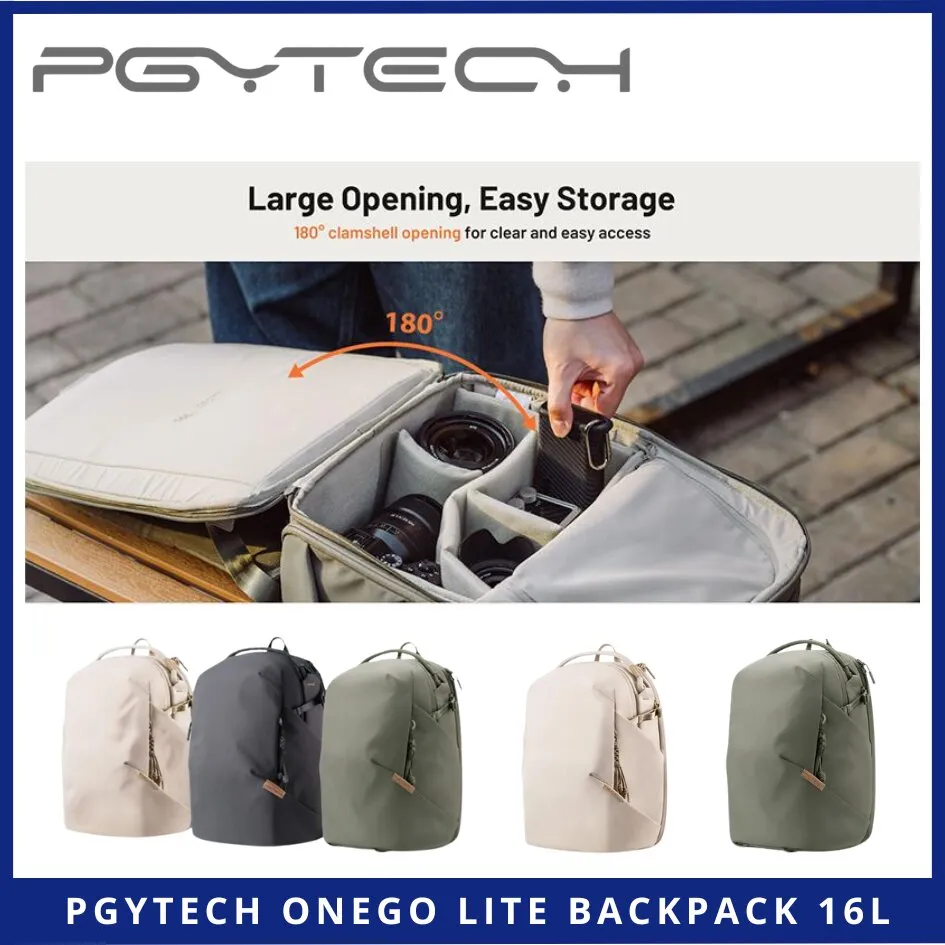 PGYTECH OneGo Lite Backpack 16L Tas Kamera Pgytech One Go LITE | Backpacks | Tas Kamera Indonesia